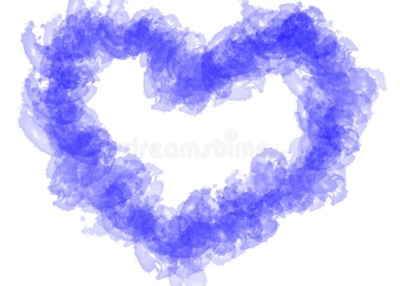 Smoky heart stock illustration. Illustration of design - 1786655