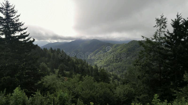 Smoky Mountain Ridge stock photo. Image of ridge, nature - 79889354