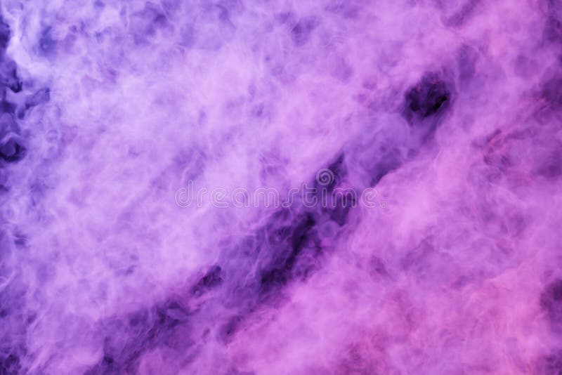 Smoky Purple Galaxy Background. 3D Render Stock Illustration ...