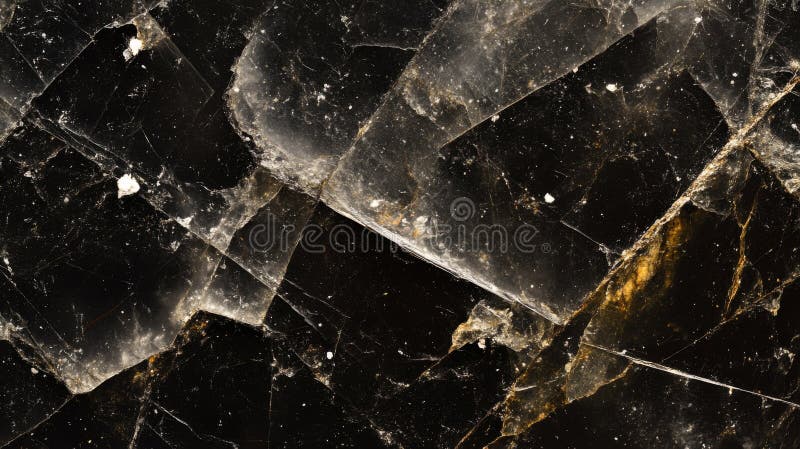 Smoky Quartz Crystal Fragment Closeup Texture Stock Illustration ...