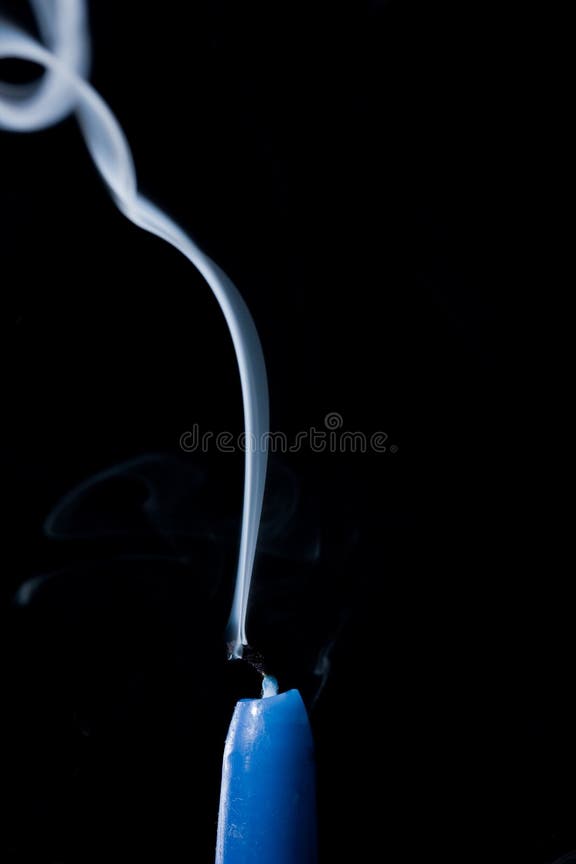 Smoldering candle stock photo. Image of black, wick, abstract - 12924966