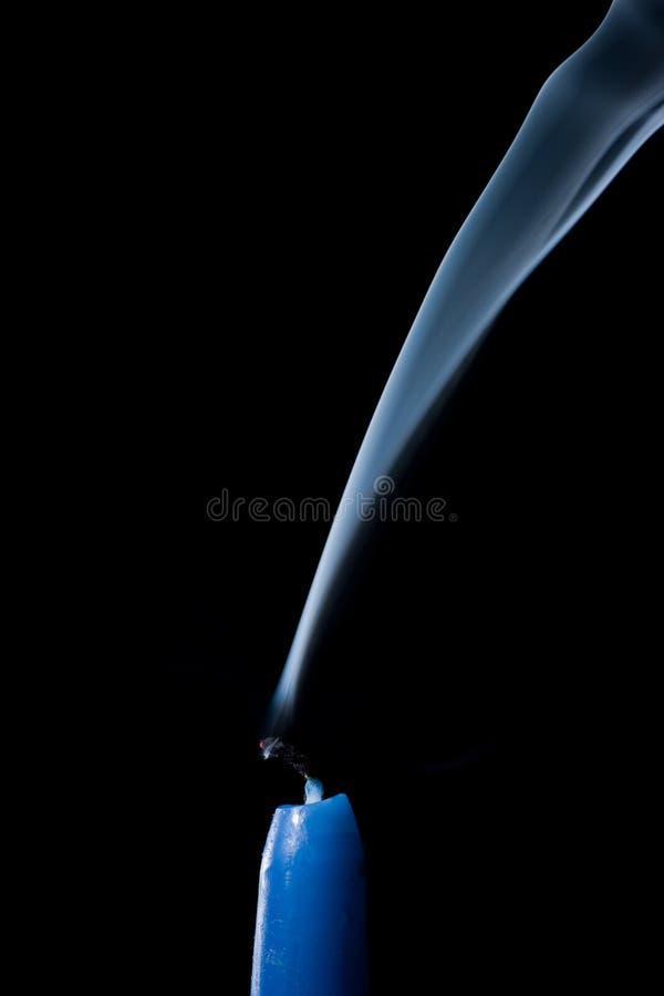 Smoldering candle stock photo. Image of black, wick, abstract - 12924966