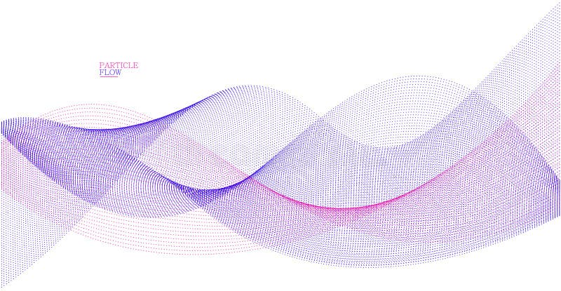 Smooth Abstract Background with Arrays of Flowing Particles, Light and ...