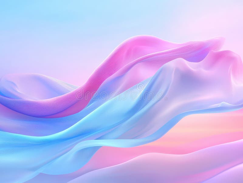 Smooth Abstract Background, Flowing Gradients and Calming Aesthetics ...