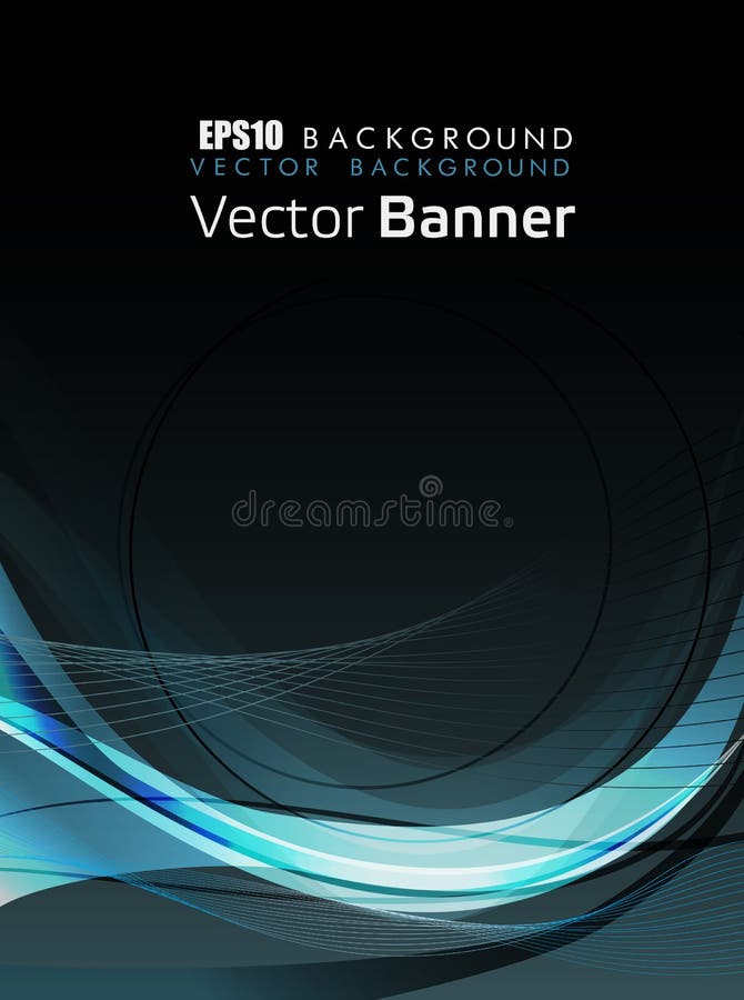 Smooth Abstract Border Wave Soft Dotted Background Modern Futuristic ...
