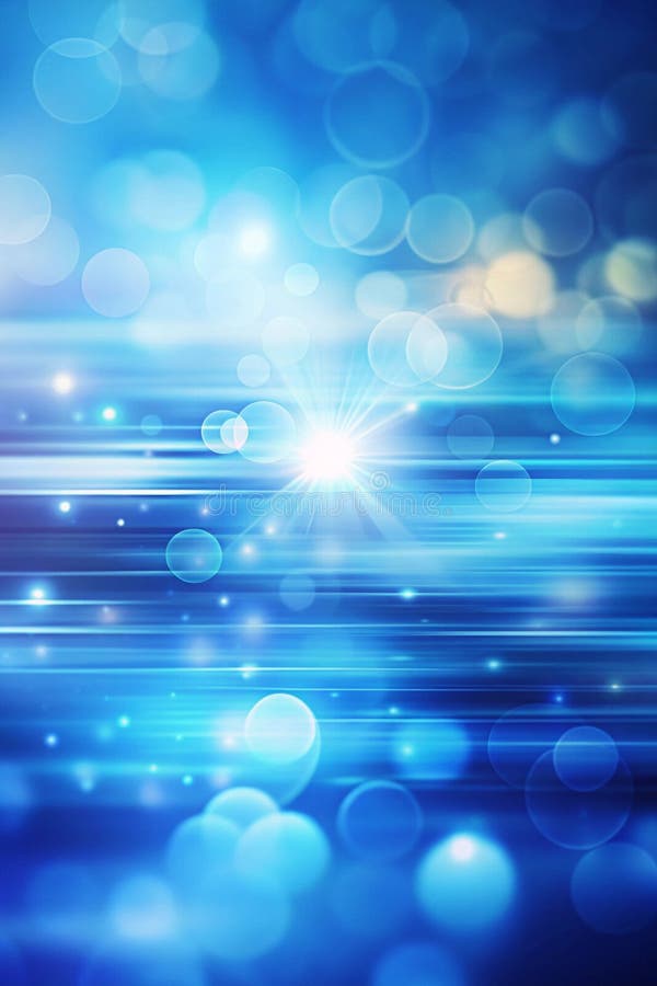 Abstract Blue Background with Blurry Effect for Digital Designs Stock ...