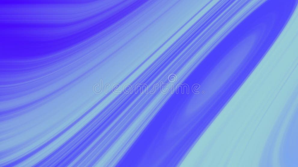 Smooth Abstract Blue Gradient Waves Creating Dynamic Light Effects ...