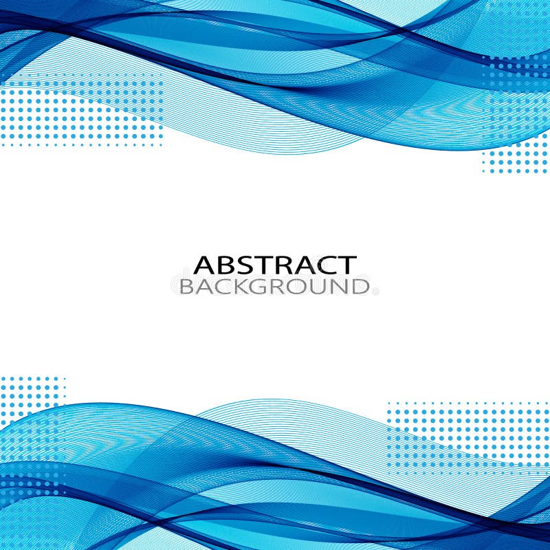 Smooth Abstract Border Wave Soft Dotted Background Modern Futuristic ...