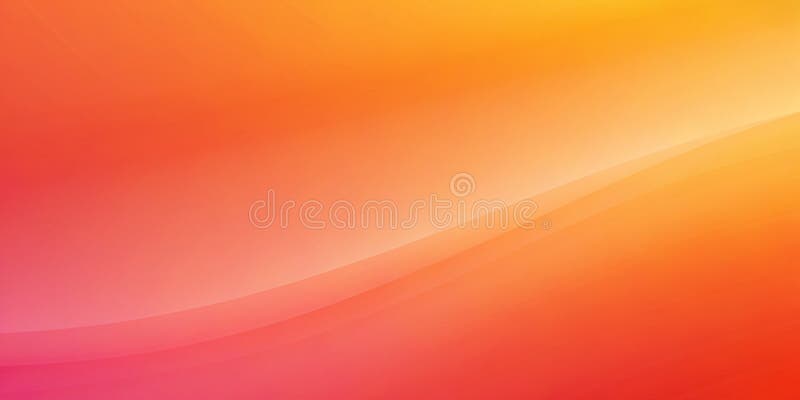 Smooth Abstract Gradient Peach Orange Color Generative AI Stock ...