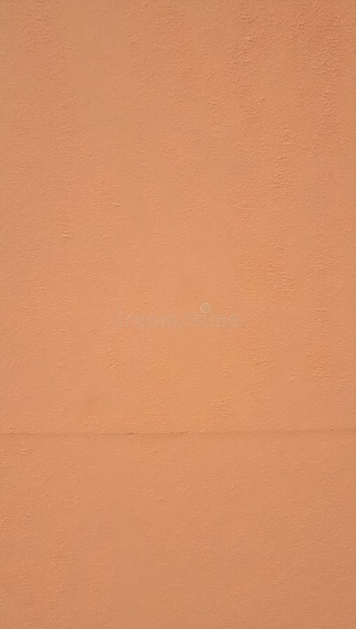 Smooth Adobe Wall in Warm Terracotta Color with Matte Finish Stock ...