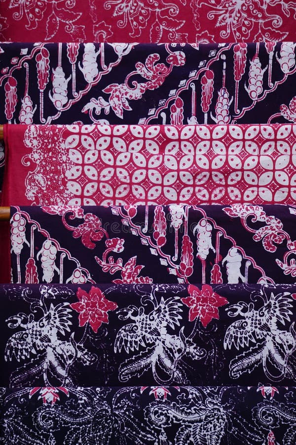 Smooth Batik Fabric Cloth Texture Stock Image - Image of artistic ...