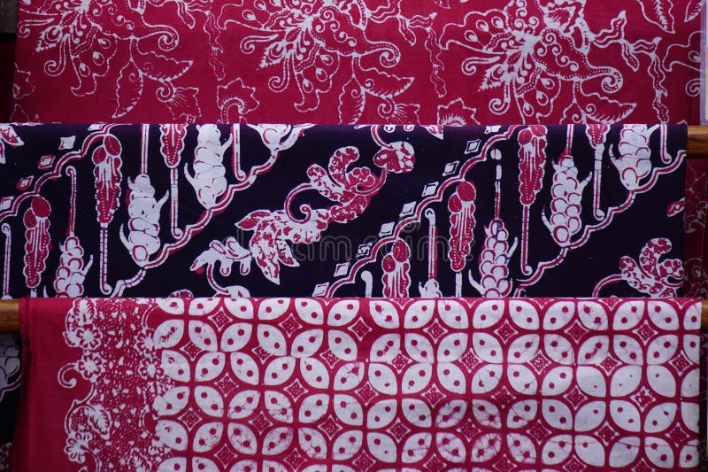 Smooth Batik Fabric Cloth Texture Stock Image - Image of decor ...