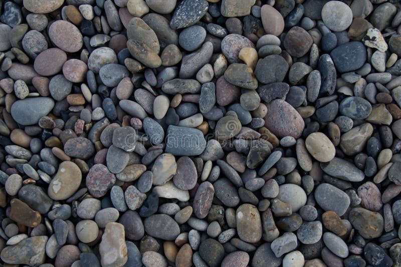 Smooth Beach Pebbles Texture Background Stock Photo - Image of gravel ...