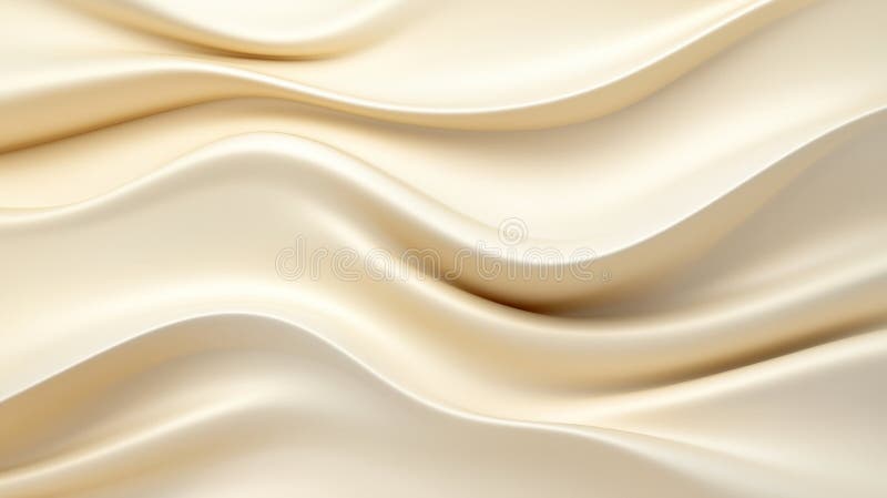 Smooth Beige Abstract Wave Patterns with Soft Curves and Light Shadows ...