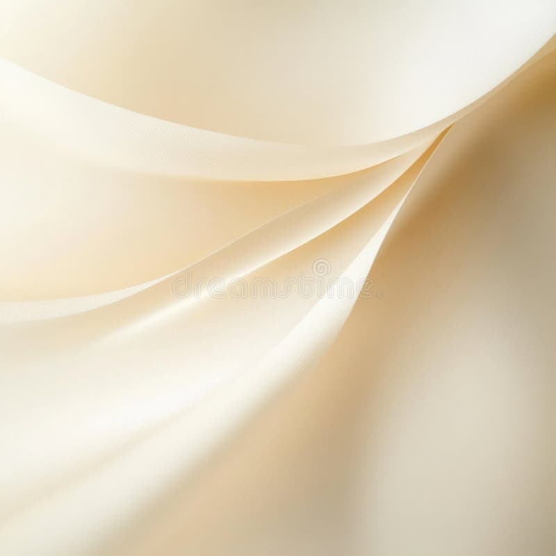 Smooth Beige Fabric Texture with Elegant Drapes and Soft Curves Stock ...