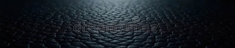 Smooth Black Leather, Fine Grain, Subtle Light Reflection , Polished ...