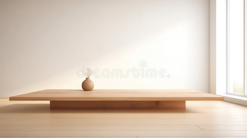 Smooth blank table top stock illustration. Illustration of uncluttered ...