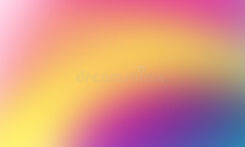 Smooth Blended Background of Colorful Rainbow Composition. Stock ...