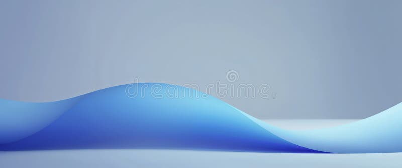 Smooth Blue Gradient Studio Lighting Effect Stock Photo - Image of ...