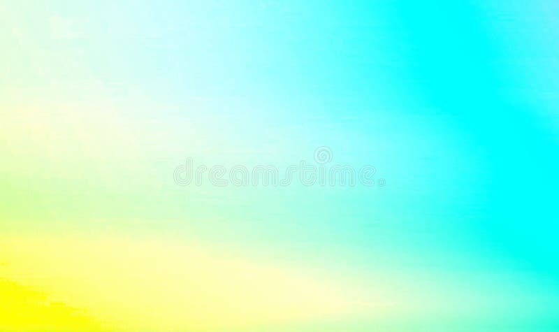 Smooth Blue and Yellow Gradient Backdrop. Concept for Graphic Design ...