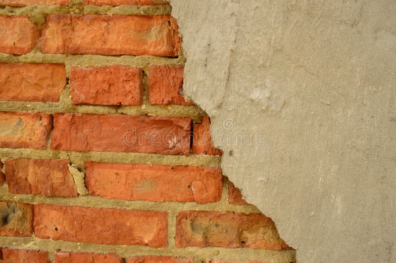 Smooth Red Brick Wall, Grunge Modern Texture, Loft and Industrial Style ...
