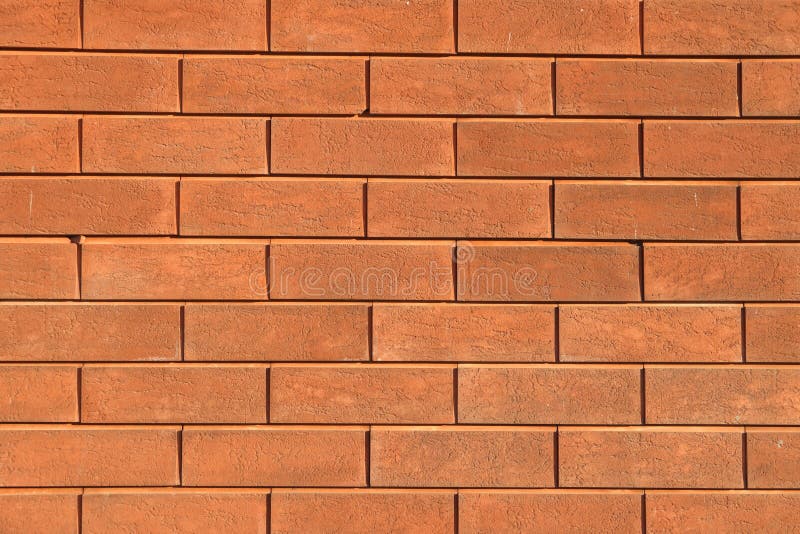 Smooth Brickwork, Red Brick, Construction Background, 2 Stock Image ...