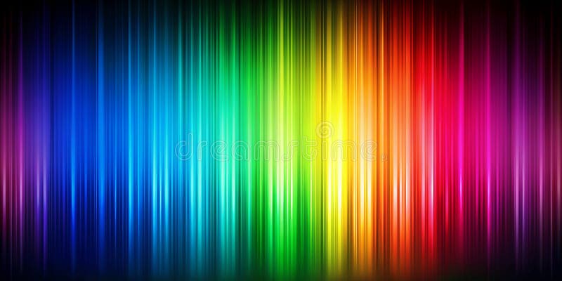 Smooth Bright Glowing Spectrum Gradient Abstract AI-Generated Content ...