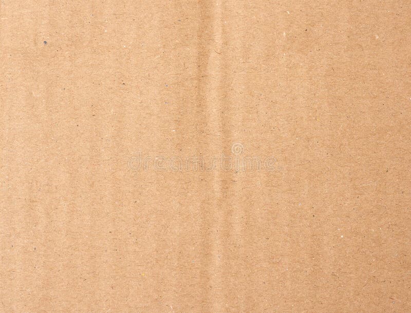 Smooth Brown Cardboard Paper, Full Frame Stock Image - Image of grunge ...