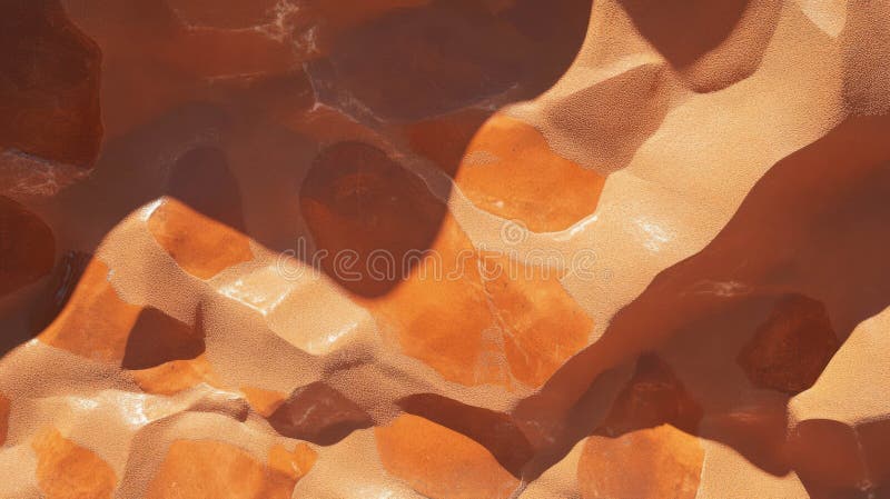 Smooth Brown Clay Wall Texture with Subtle Shading for Design Projects ...