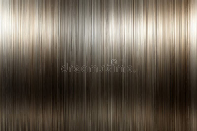 Brushed Metal Texture with Golden Hue and Vertical Lines. AI Image ...