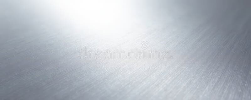 Smooth, Brushed Silver Surface Reflects Light , Mirror, Silver Texture ...