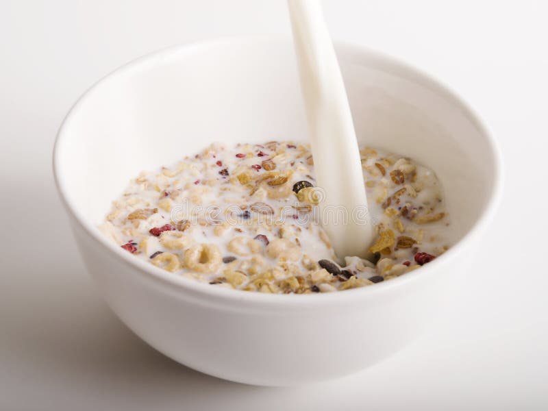 Smooth cereal breakfast stock photo. Image of freshness - 9134102