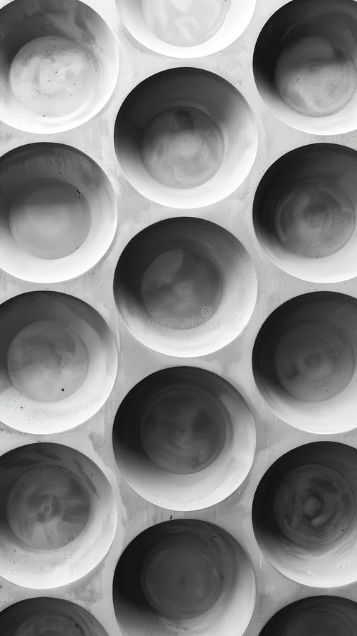 Repetitive Circular Patterns in a Grid Formation with a Soft Texture ...