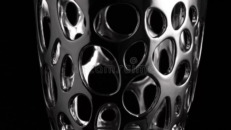 Circular Motion of a Chrome Surface Stock Video - Video of abstract ...