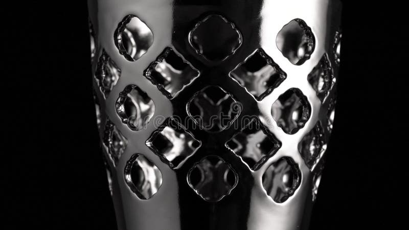 Circular Motion of a Chrome Surface Stock Footage - Video of pattern ...