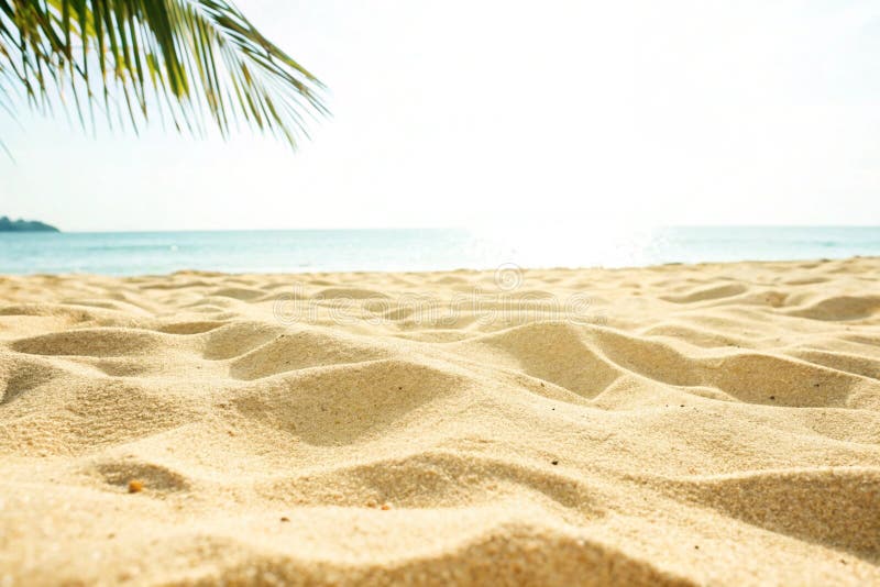 Sand Texture for Summer Background. Copy Space. Top View Stock ...