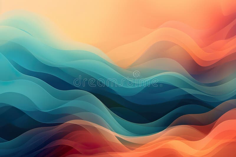 Smooth Color Gradient Background Stock Illustration - Illustration of ...