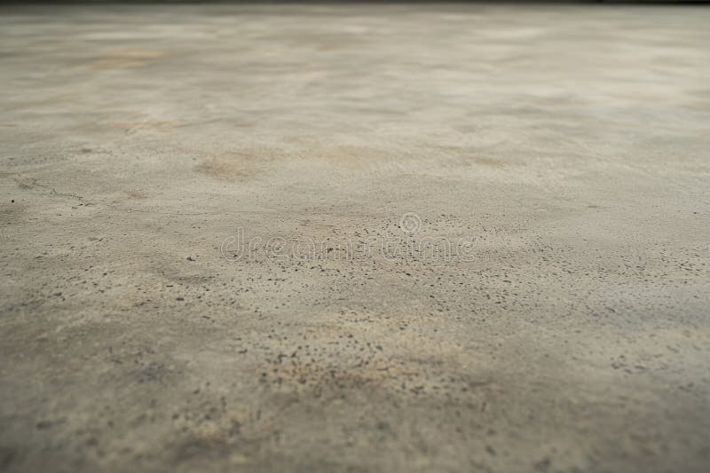 Smooth Concrete Floor with Cool Grey Tones, Creating Empty Foreground ...