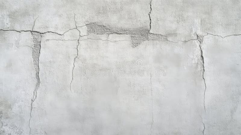 A Smooth Concrete Wall with a Clean, Light Gray Finish, Slightly Marred ...
