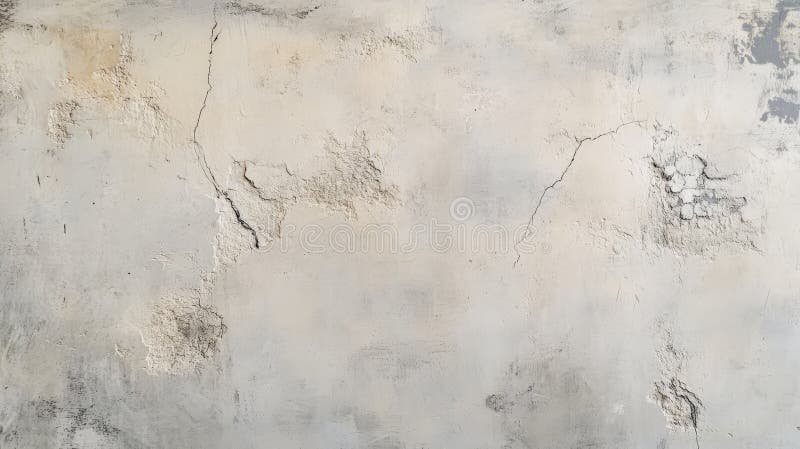 A Smooth Concrete Wall with a Clean, Light Gray Finish, Slightly Marred ...
