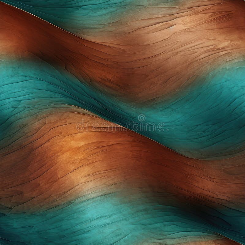 Smooth Copper and Chestnut Patina Stock Illustration - Illustration of ...