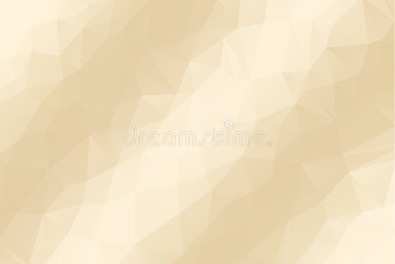 Smooth Cream Color Abstract Low Poly Geometric Gradient Polygonal ...