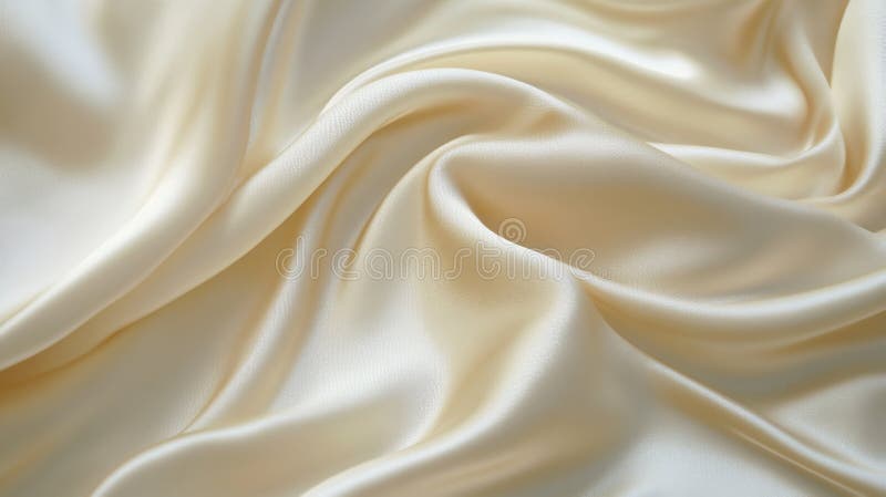 Elegant Draped Cream Colored Silk Fabric Texture Stock Photos - Free ...