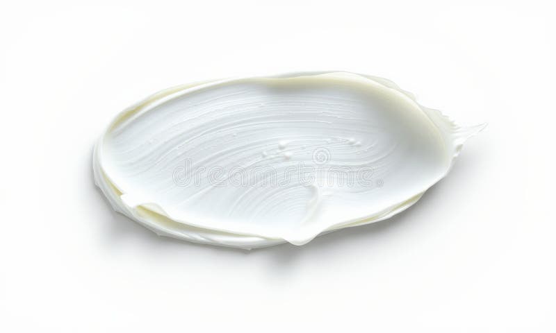 Smooth, Creamy White Substance Spread on Flat Surface, Showcasing Its ...