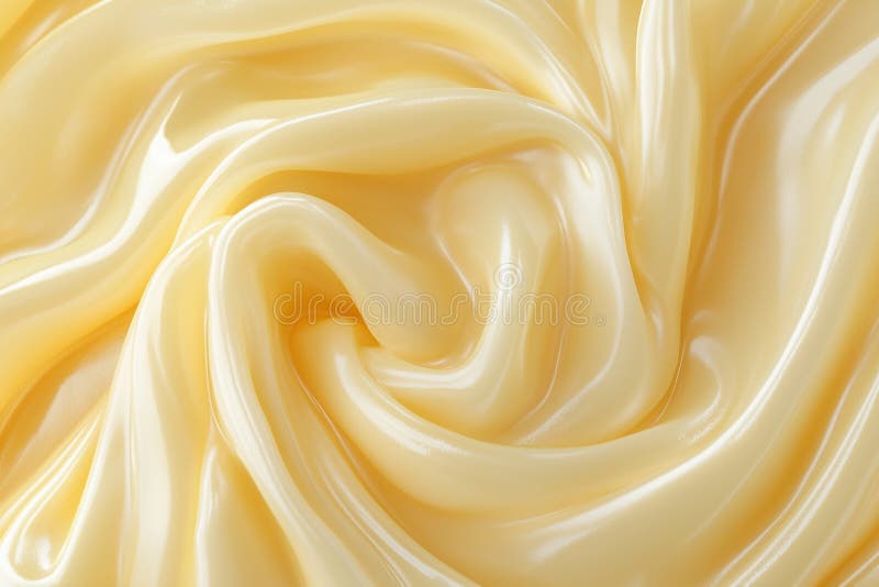 Smooth and Creamy Yellow Texture Stock Illustration - Illustration of ...