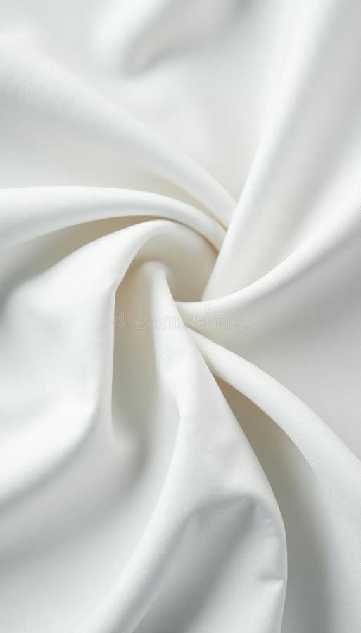 Smooth, Crisp White Cotton; Subtle Weave Visible , Soft, Sheet Stock ...