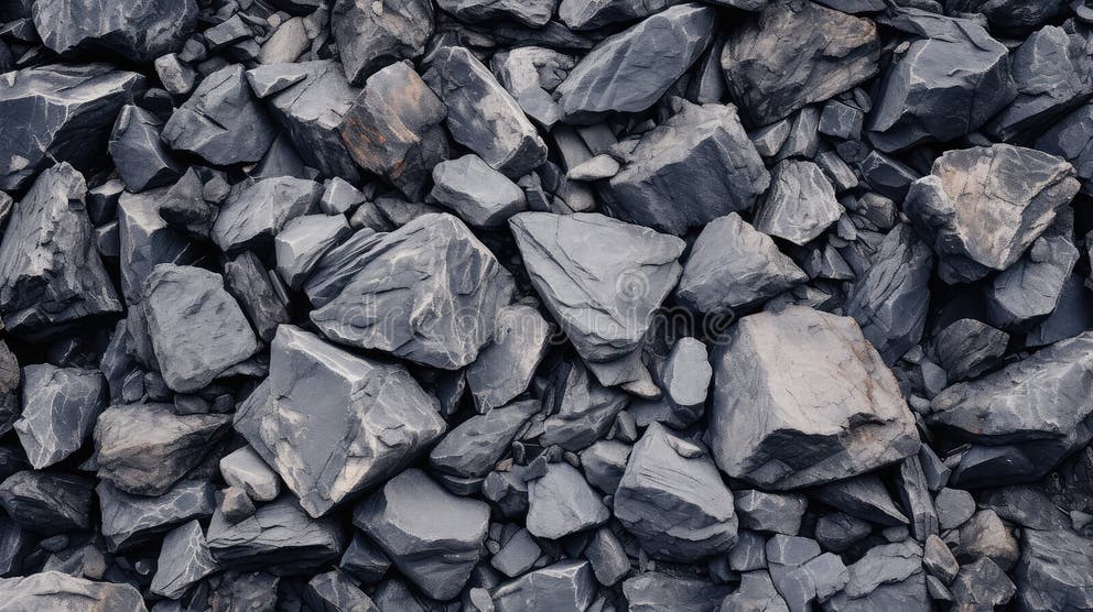 Smooth Crushed Rock Texture Stock Photo - Image of formation, structure ...