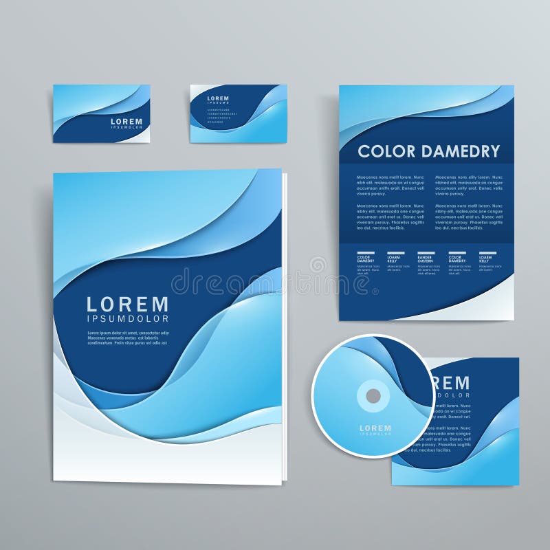 Smooth Curve Lines Background Advertising Banner Stock Vector ...