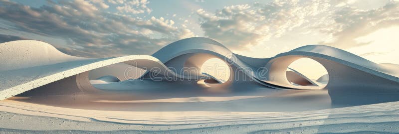 The Smooth Curves of Circular Shapes are Juxtaposed with the Sharp ...