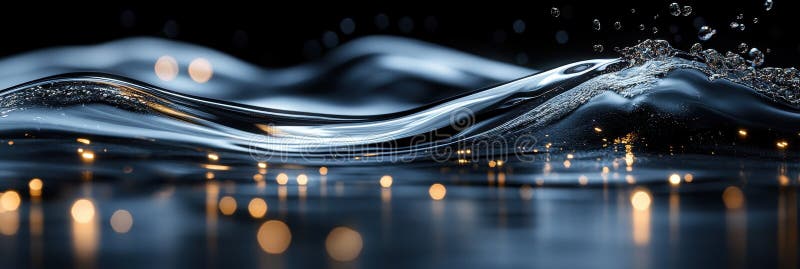 Smooth, Curving Shapes Imitating the Natural Motion of Liquid Streams ...